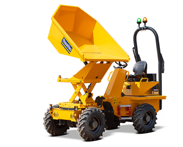 2 Tonne High Swivel Tip Dumper - Anglian Plant