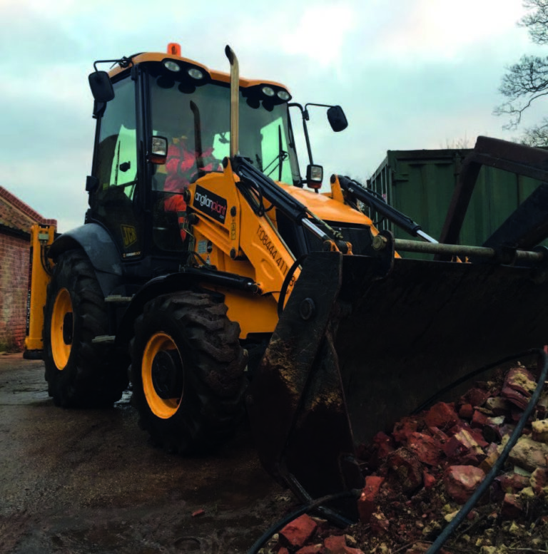 Wheel Digger / Backhoe Loader - Anglian Plant